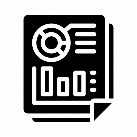 Processing Graph Business Data Analysis Stats Statistic Icon