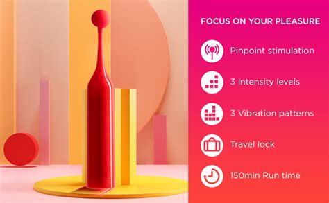 Romp Pop Wand Vibrator Sex Toy Nipple And Clitoris Stimulator Adult