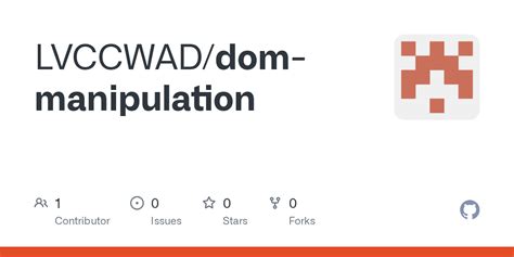 Github Lvccwaddom Manipulation