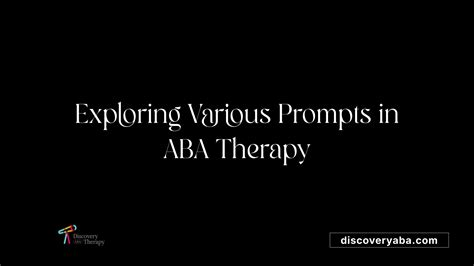 Understanding Prompt Hierarchy In Aba Discovery Aba