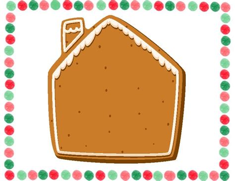 Gingerbread House Shape Builders 2d Shapes Cut And Paste Hands On
