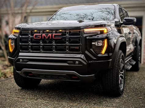 Gmc Canyon Looks Pretty Slick With Amber Running Light Mod