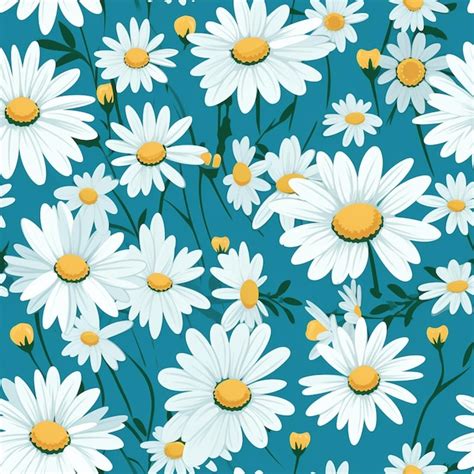 Premium Photo Daisy Radiance Floral Background