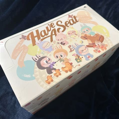 Labubu The Monsters Have A Seat Vinyl Plush Original Blind Box Or