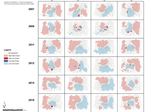 Evaluating Spatial Patterns Of Seasonal Ozone Exposure And Incidence Of