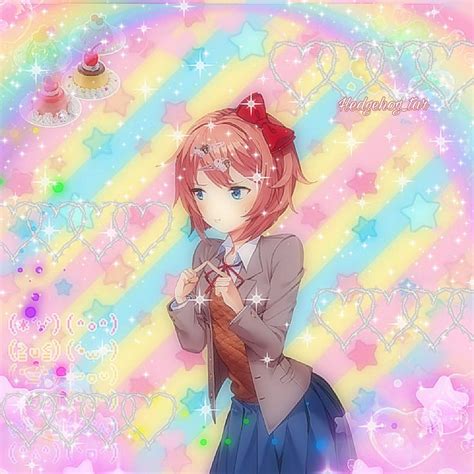 Sayori Ddlc Aesthetic Wallpaper