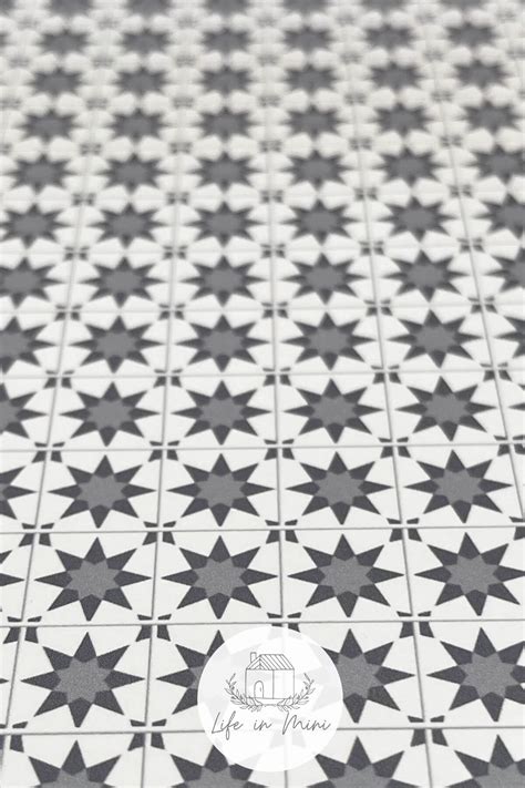 Grey Star Tile Printable 112 Life In Mini
