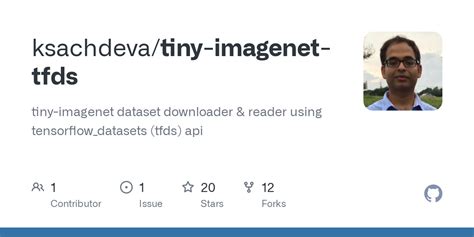 Github Ksachdevatiny Imagenet Tfds Tiny Imagenet Dataset Downloader