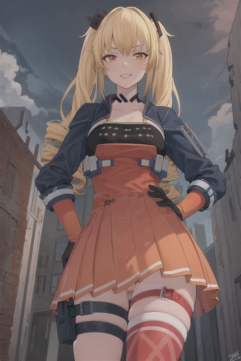 Rule 34 Ai Generated Blonde Hair Female Female Only Fenny Snowbreak Containment Zone