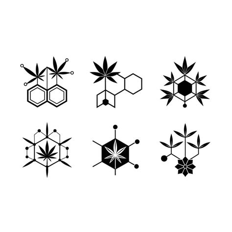 Thc Molecule Graphic Design File For Digital Use 53626139 Vector Art At