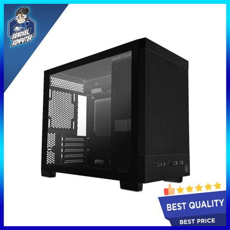 Pc Components Casing Pc Casing Pc Cube Gaming Ventus Glass Black