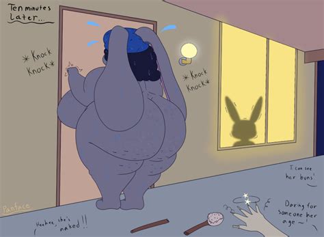 Rule 34 Ass Big Ass Breasts Chubby Locked Out Mama Rabbit Tmftw