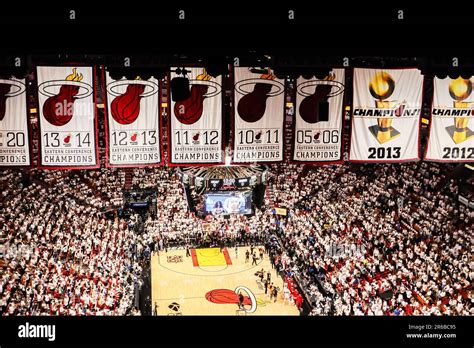 Kaseya Center Home Of Miami Heat Basketball Team During 2023 Nba