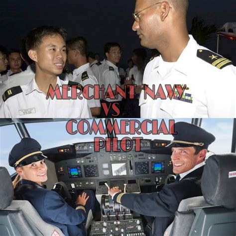 Merchant Navy Vs Commercial Pilot