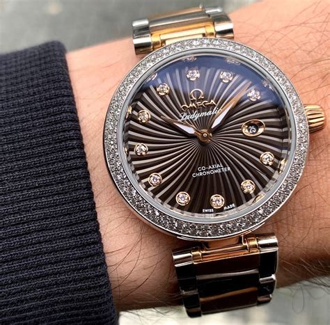 Collectors Market Sold Omega De Ville Ladymatic Co Axial Steel