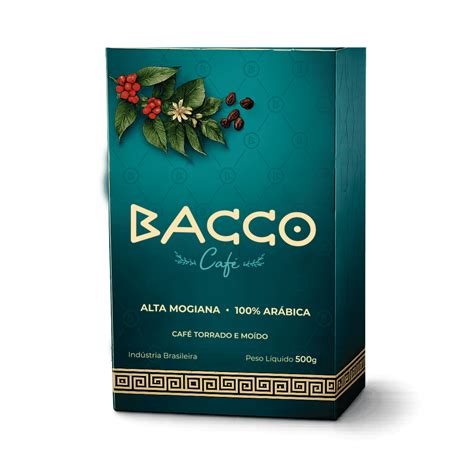 Bacco Café Moído E Torrado 500g 100 Arábica Alta Mogiana