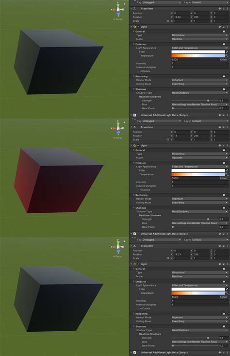 why are environment reflections from procedural skybox tinted red unity engine unity