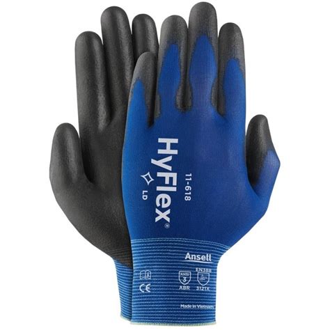 Rękawice Robocze Ansell Hyflex 11 618 Powlekane Poliuretanem