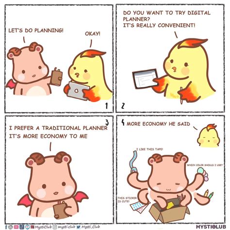 Chichi Likes Traditional Planner While Fea Loves Digital Planenrs On Ipad Which One Do You Like