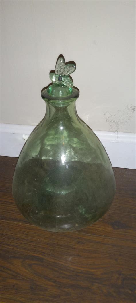 What Is This Green Translucent Thing About 1 Foot Tall With Three