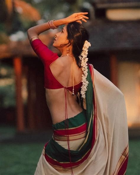 Backless Saree Fashion Backless Actress • Instagram Photos And Videos