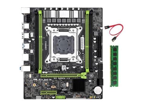 X79M-S2.0 Computer Motherboard LGA2011 With M.2 Interface USB2.0 DDR3 ...