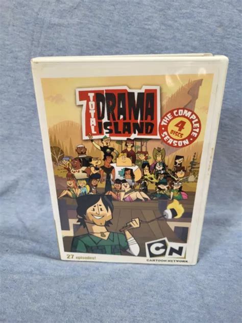 Total Drama Island Complete Season Dvd 4 Disc Set Cartoon Network