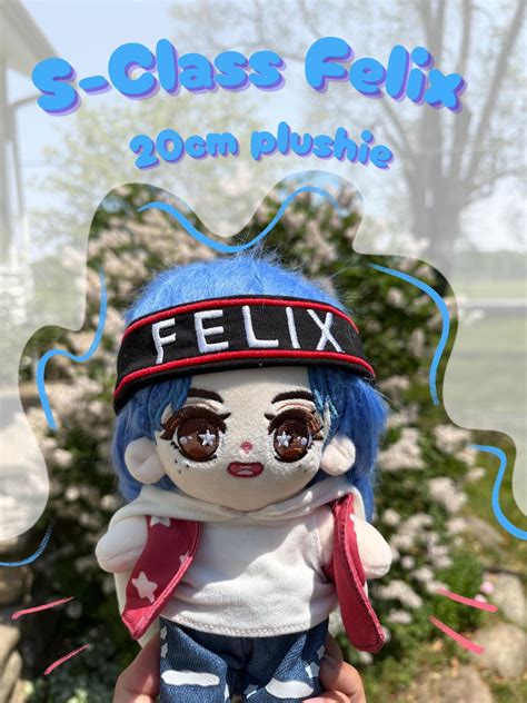 S Class Felix Skz 20cm Plushie Doll Etsy