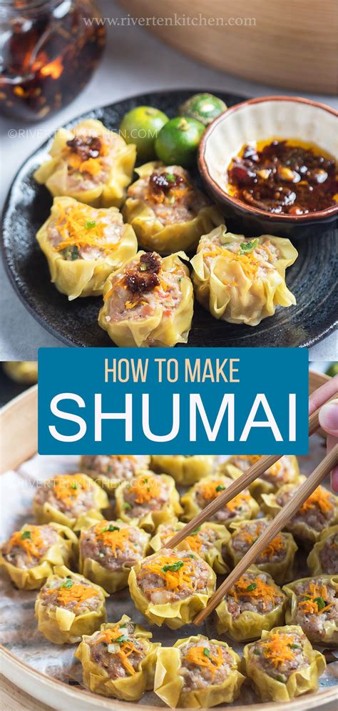 Pork And Shrimp Shumai Siomai Receta