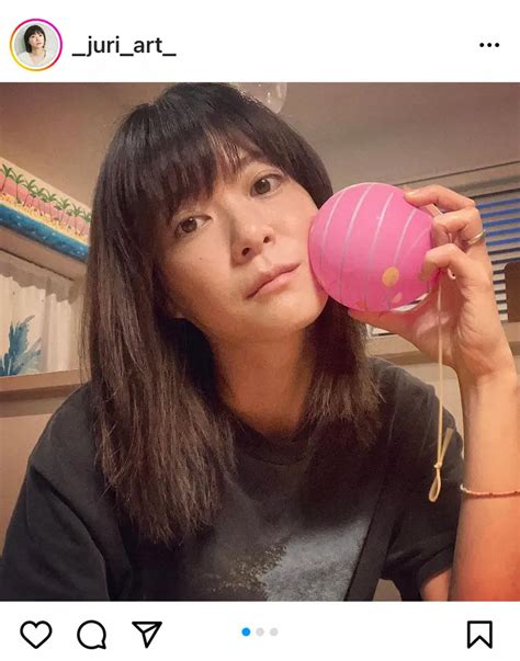 上野樹里インスタグラム（juriart）から スポニチ Sponichi Annex 芸能