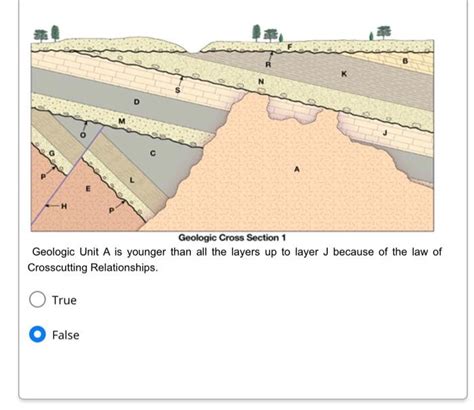 Solved What Is Geologic Unit P Look At The Key In The Lab