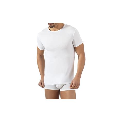 Marlene Maglia Intima Da Uomo In Puro Cotone 100 Maglietta Girocollo