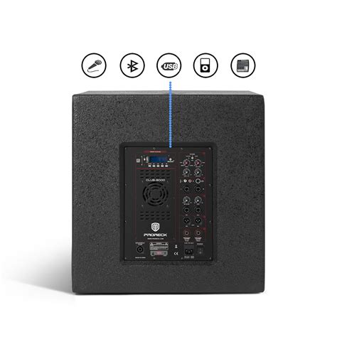 Proreck Freedom10 10 Inch Party Karaoke Speakers Proreck