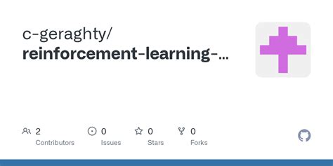 Github C Geraghty Reinforcement Learning Algorithms