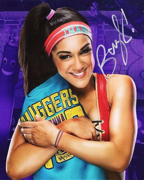 Bayley Metallic 8x10 Funhouse Nxt Wwe Sexy Hot Signed Funhouse