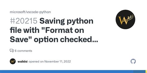 Saving Python File With Format On Save Option Checked Takes A Long