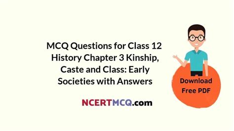 Kinship Caste And Class Class MCQ Online Test With Answers Questions NCERT MCQ