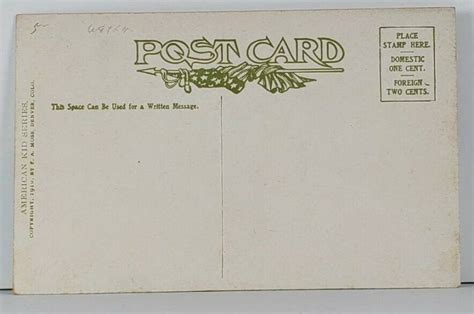 FA Moss Girl Spanking Her Doll THERE IS A HAND THAT SHAPES OUR ENDS Postcard Q Other