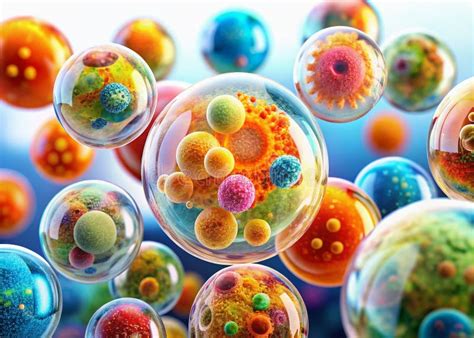 3d Visualization Of Beneficial Bacteria A Microscopic Exploration Of