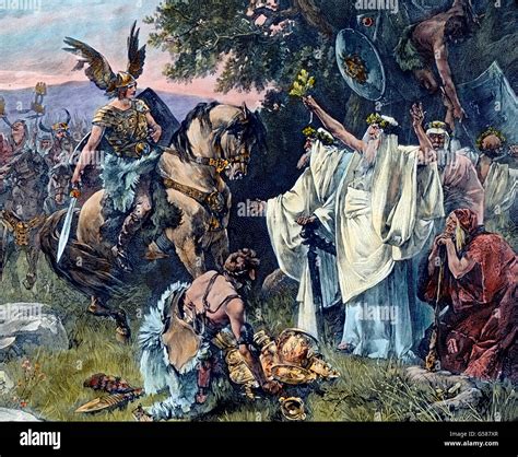 Hermann Der Cherusker Arminius Oder Bei Den Priestern Druiden Und L