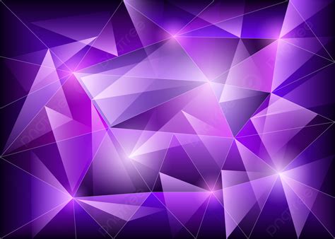 Purple Crystals Background