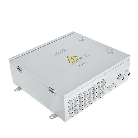 Solar String Box 16 Input 1 Output 1000v Ip65 Dc Combiner Box For Pv Safety