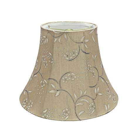 Vintage Bell Shaped Stiffel Lampshades With Floral Print Foter