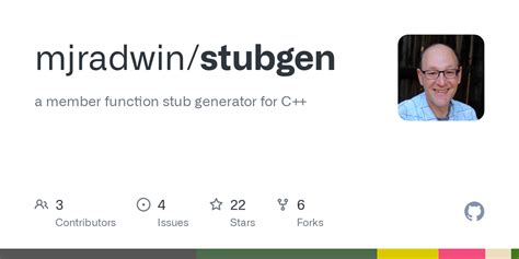 Github Mjradwinstubgen A Member Function Stub Generator For C