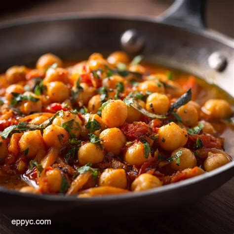 Speedy Curry Garbanzo Beans Easy Vegan Weeknight Chickpea Eppyc