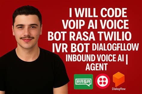 code voip ai voice bot rasa twilio ivr bot dialogflow llms inbound voice agent by