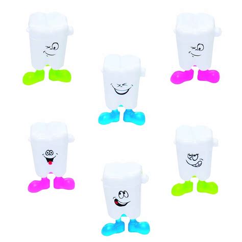 Standing Smiley Tooth Holders Tooth Holders From Smilemakers