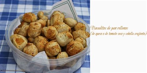 Bocaditos De Pan Rellenos Cocina Boquerona