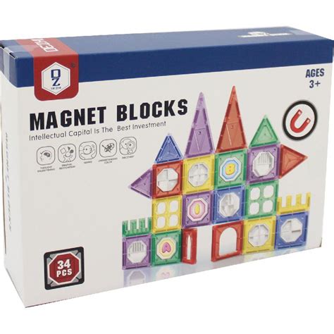 Magnet Blocks Activity Blocks Playset Jarir Bookstore Qatar