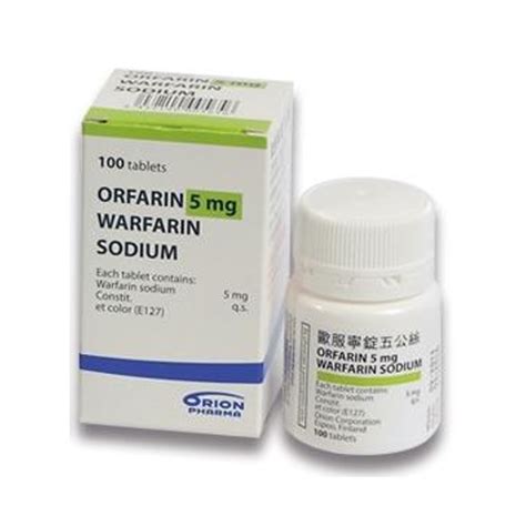 Orfarin 5mg Harn Thai Bottle100s Buymed Thailand ซื้อยาที่บายเมด